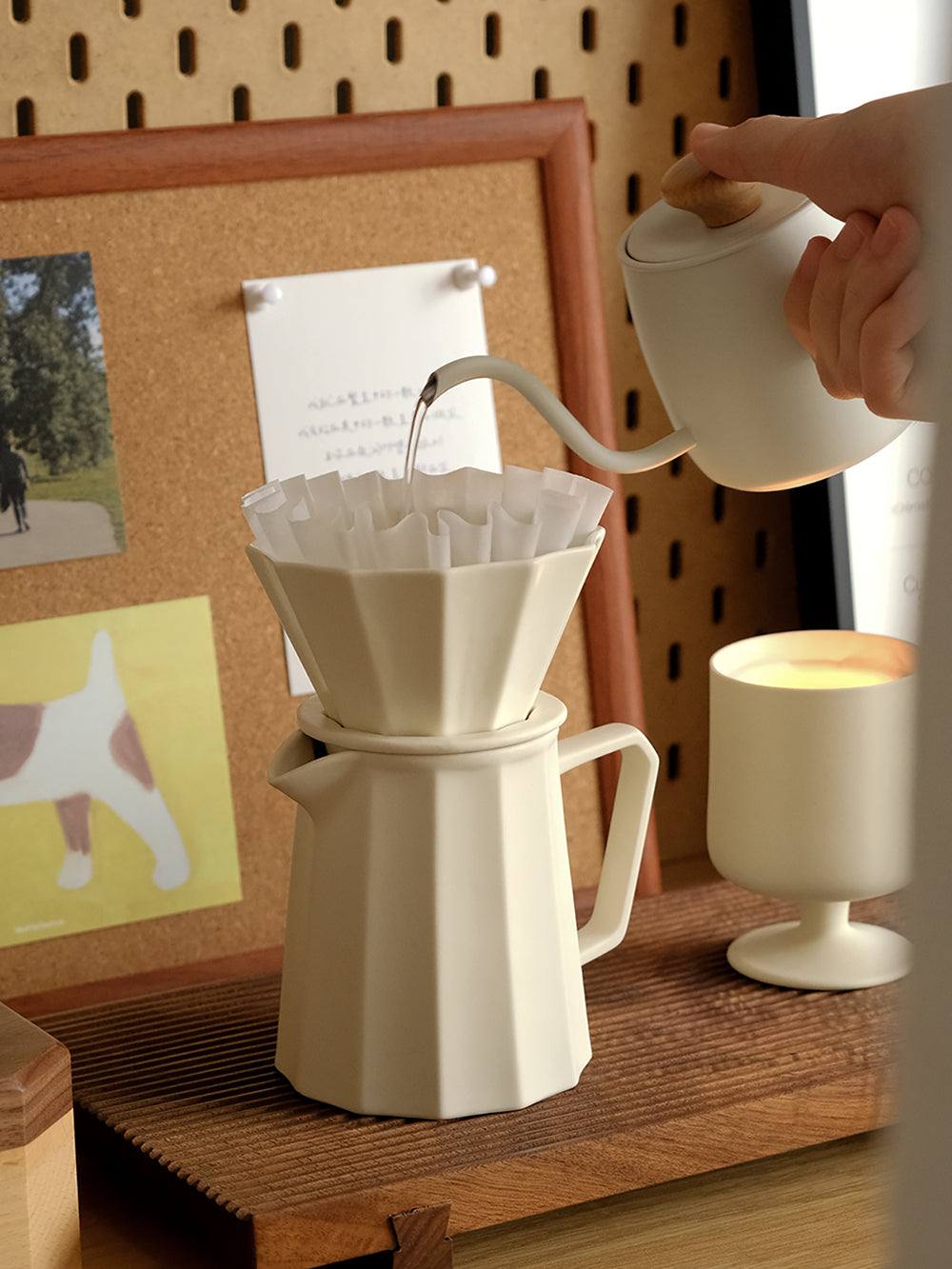 Pour-over Coffee Set Sharing Pot(With Filters and Drippers) | WENSHUO ...